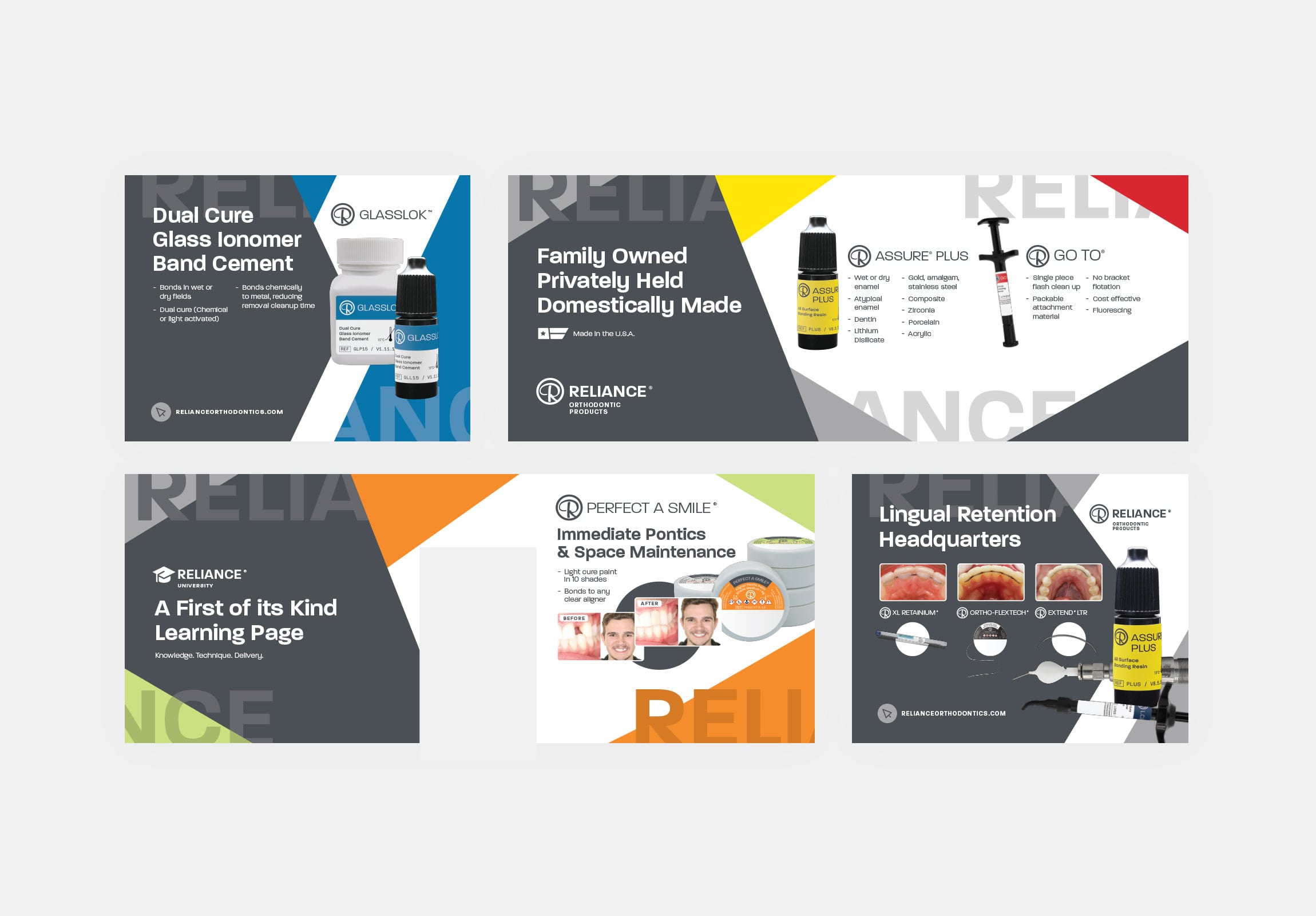 Work: Reliance Orthodontics Products Case Study – Frey Design