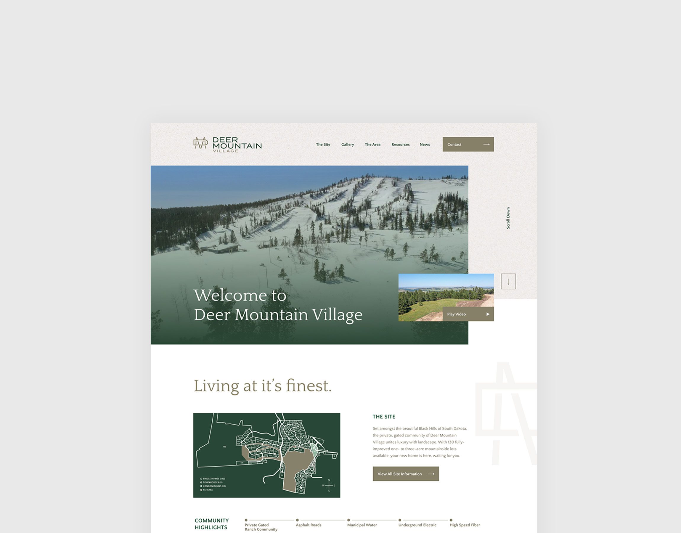 Work: Deer Mountain Village Case Study – Frey Design